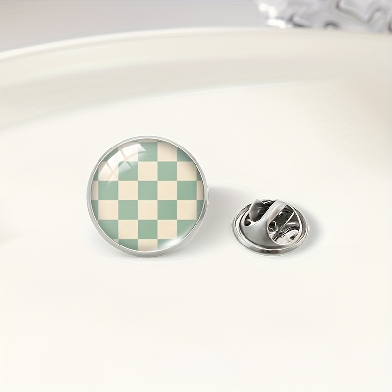 Retro Black White Cute Collar Lapel Pin Brooch Badge Jewelry - Temu ...