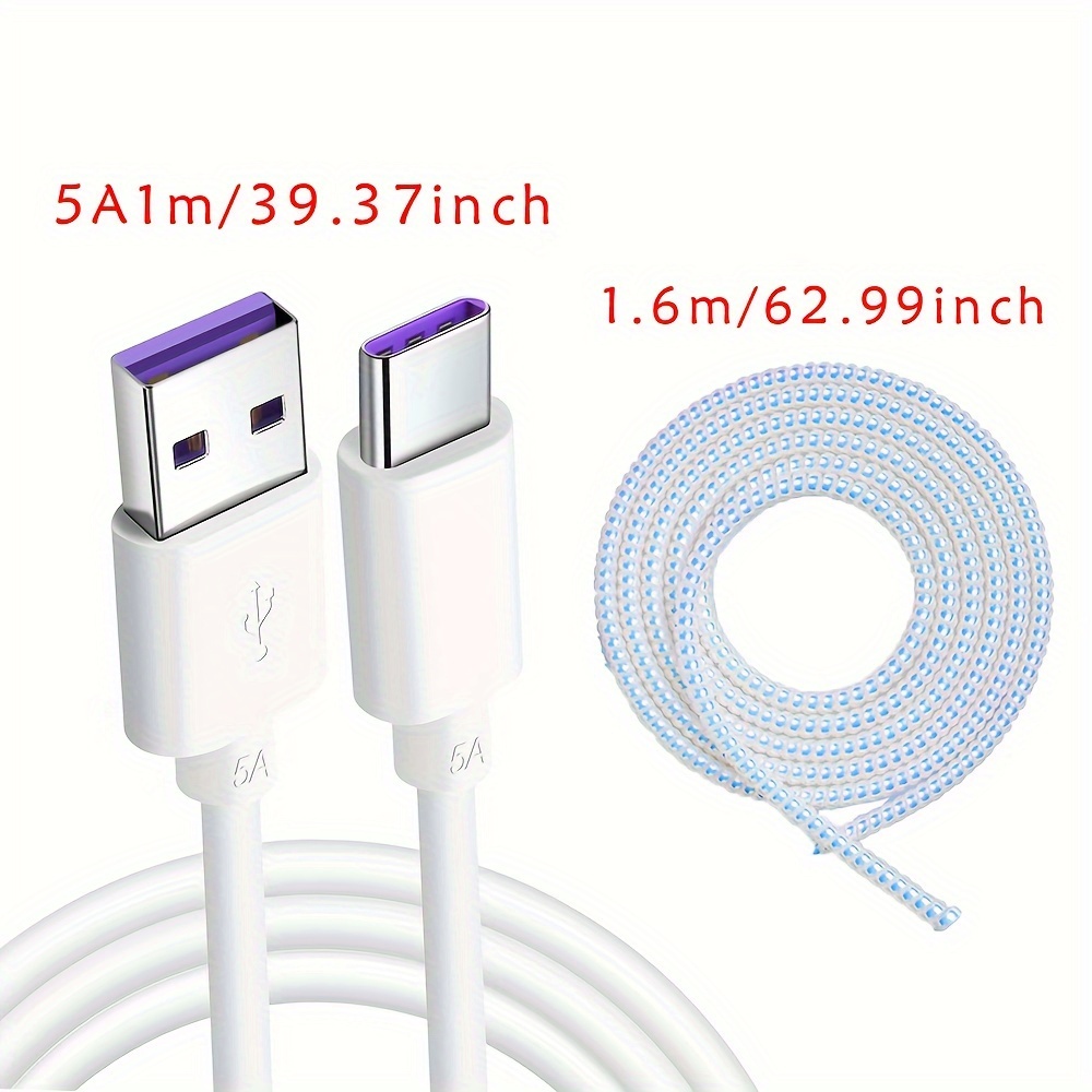 6a Usb Type c 5a Super Fast Charging Cable Samsung Xiaomi - Temu Ireland