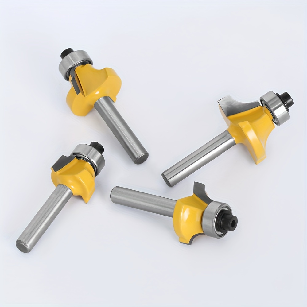 Shank Roundover Edging Router Bit Set Corner Rounding Edge - Temu New ...