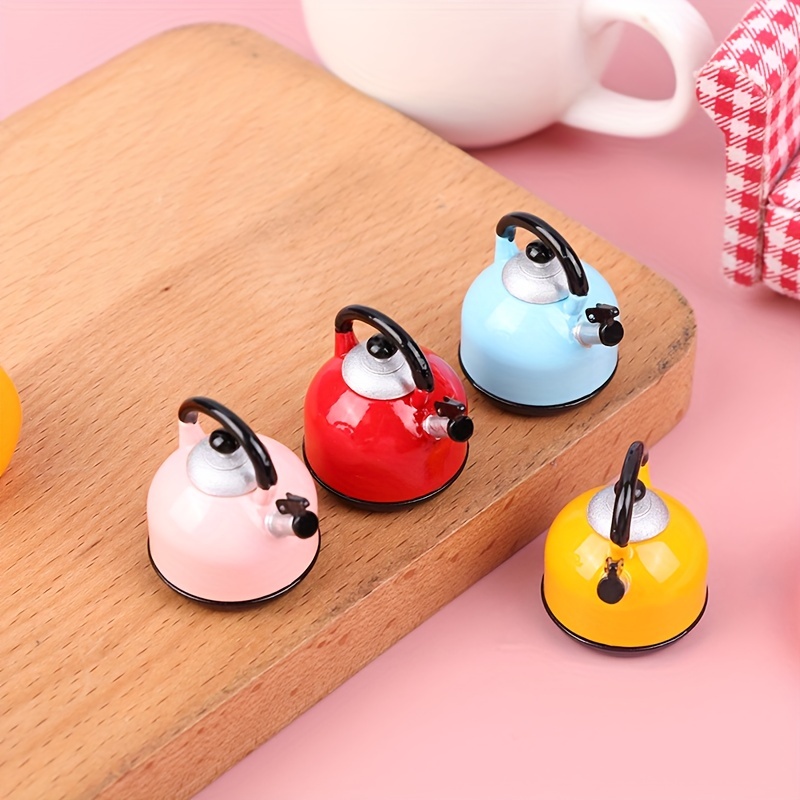 1:12 Dollhouse Miniature Simulative Pot Belly Kettle Model - Temu Canada