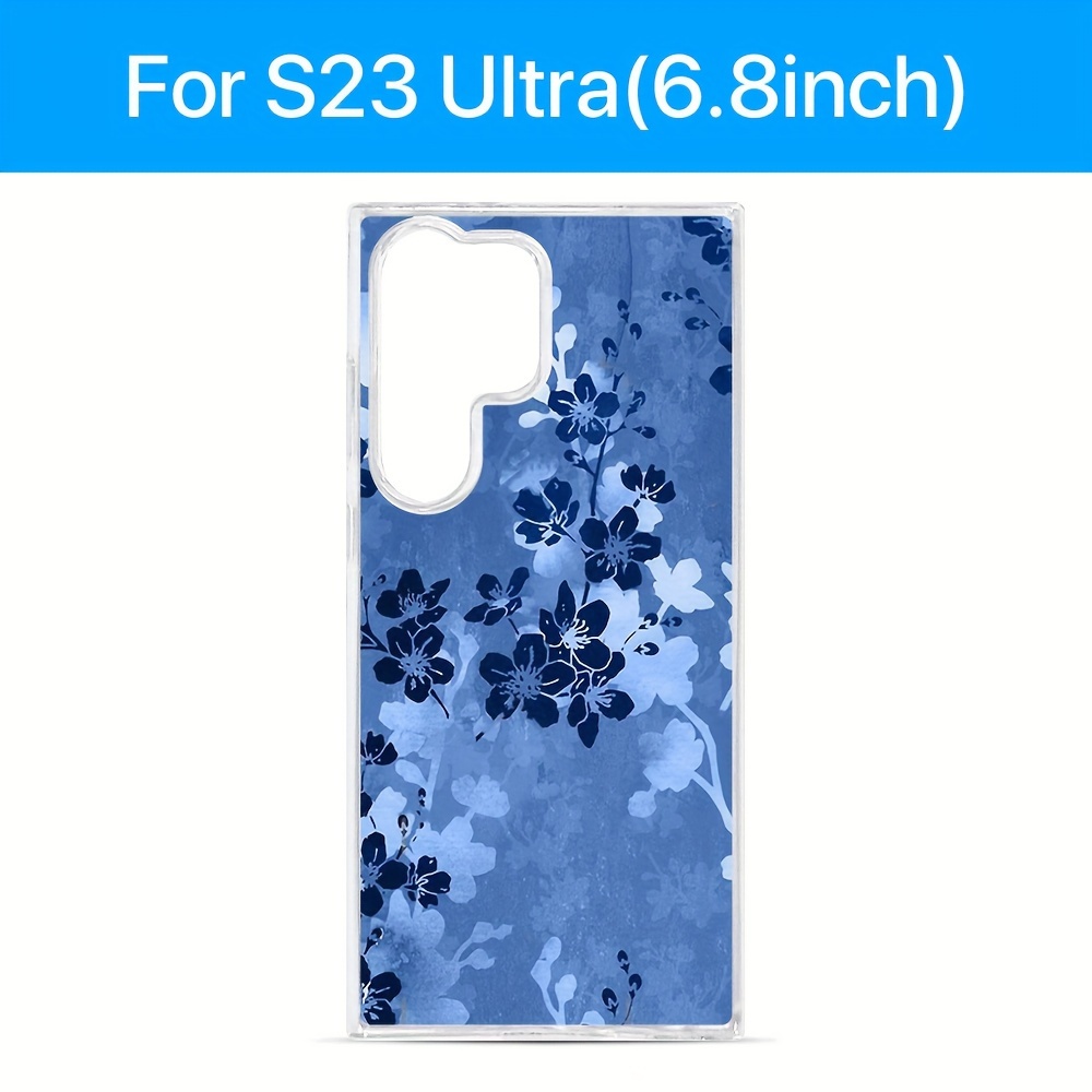 Blau Bedruckte Handyhülle Geeignet Für Samsung OnePlus Google Galaxy S23/FE/Plus/Ultra, Galaxy ...