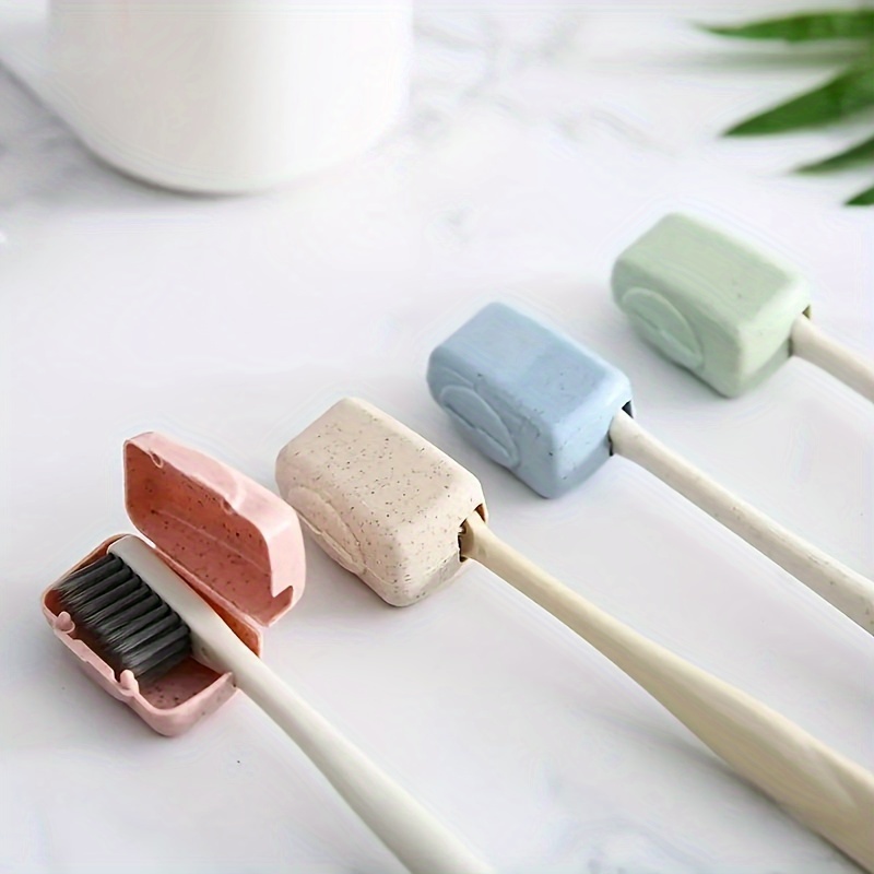 4pcs Portable Toothbrush Case Keep Your Toothbrush Clean Anywhere ...