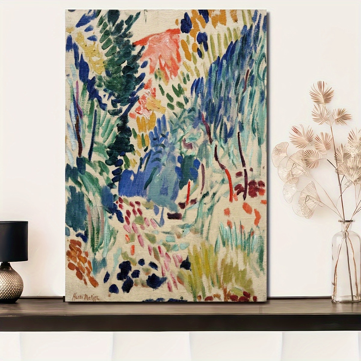 Canvas Poster Mattisse Wall Art Landscape Collioure Abstract - Temu