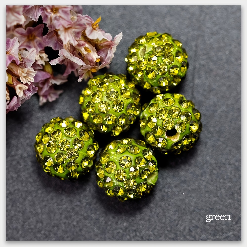 Rhinestones Beads Assorted Color Polymer Clay Beads Diy - Temu United ...