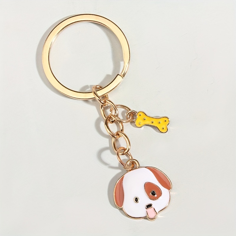 1pc 2pcs animal motel key chain for men animal alloy key ring wallet ...