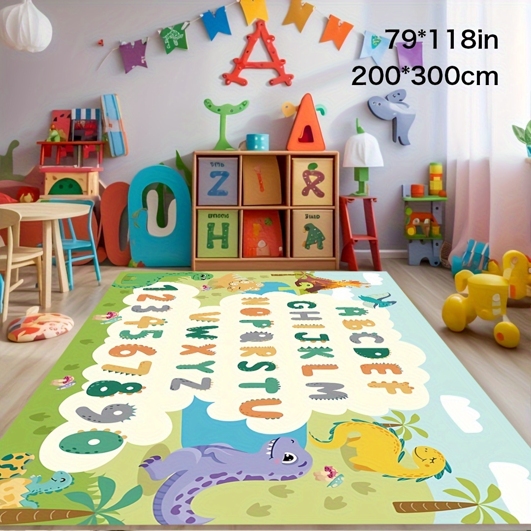 Alphabet Number Teaching Decorative Carpet Suitable Early - Temu Australia