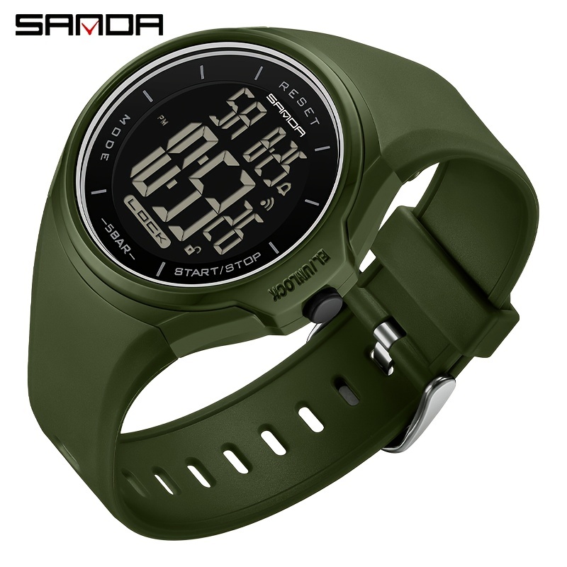 Boy's Calendar Outdoor Sports Waterproof Watch - Temu United Kingdom