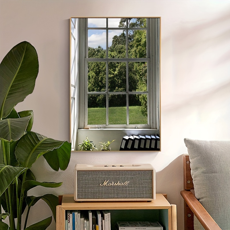 Canvas Poster Modern Art Nordic Style Window Landscape - Temu United ...