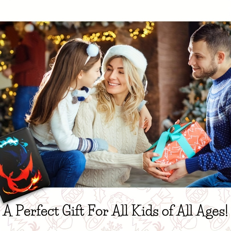 9 Pockets Trading Card Binder, Premium Leather Coated, Waterproof ...