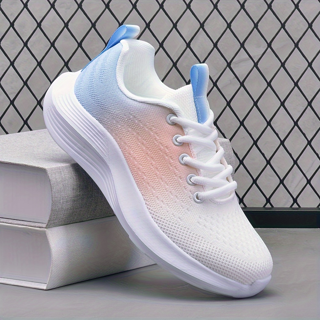Women's Ombre Color Shockproof Lightweight Running Shoes - Temu United ...