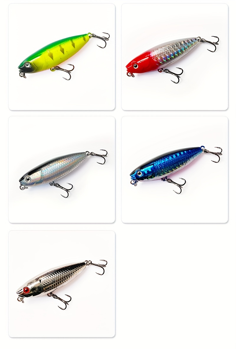 Floating Fishing Lure Artificial Fishing Bait Long Casting - Temu
