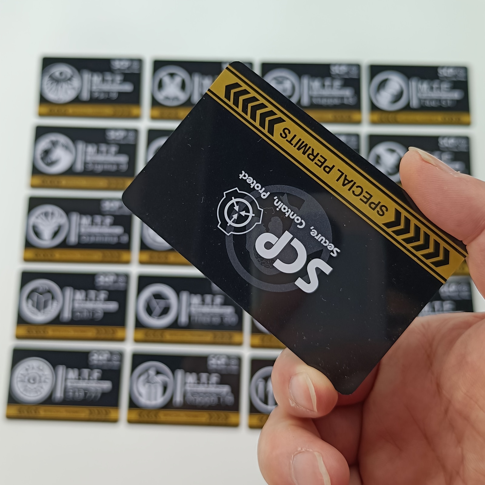 Scp Foundation Mtf Mobile Task Forces Pvc Hardcard Secret - Temu Australia