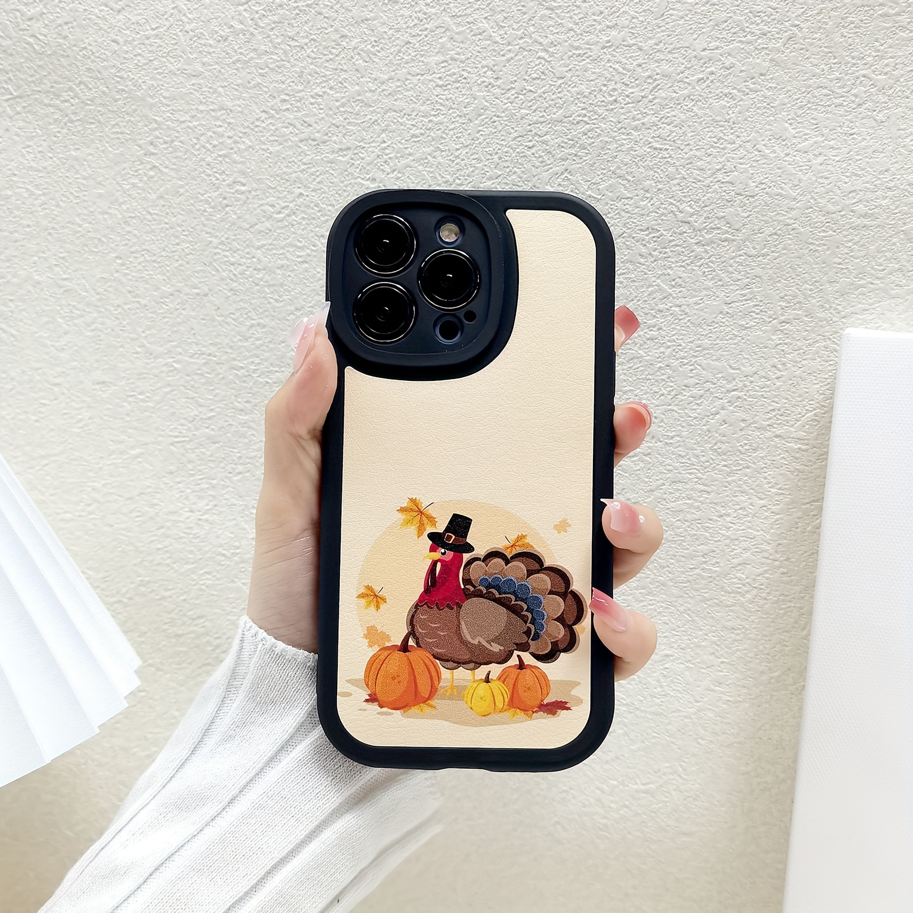 Thanksgiving Creative Fruit Vegetable Painted Phone Case: - Temu New ...