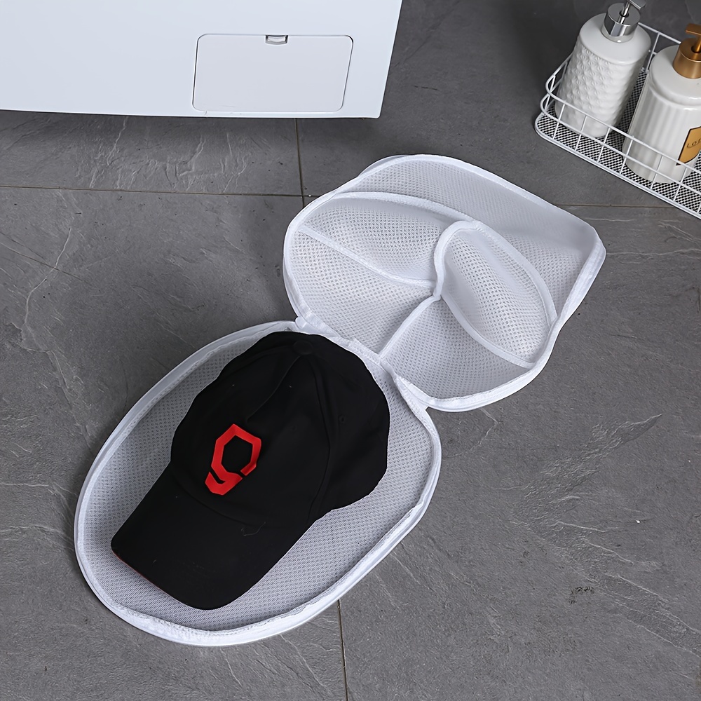 Hat Laundry Bag Anti deformation Washing Machine Hat Mesh - Temu United ...