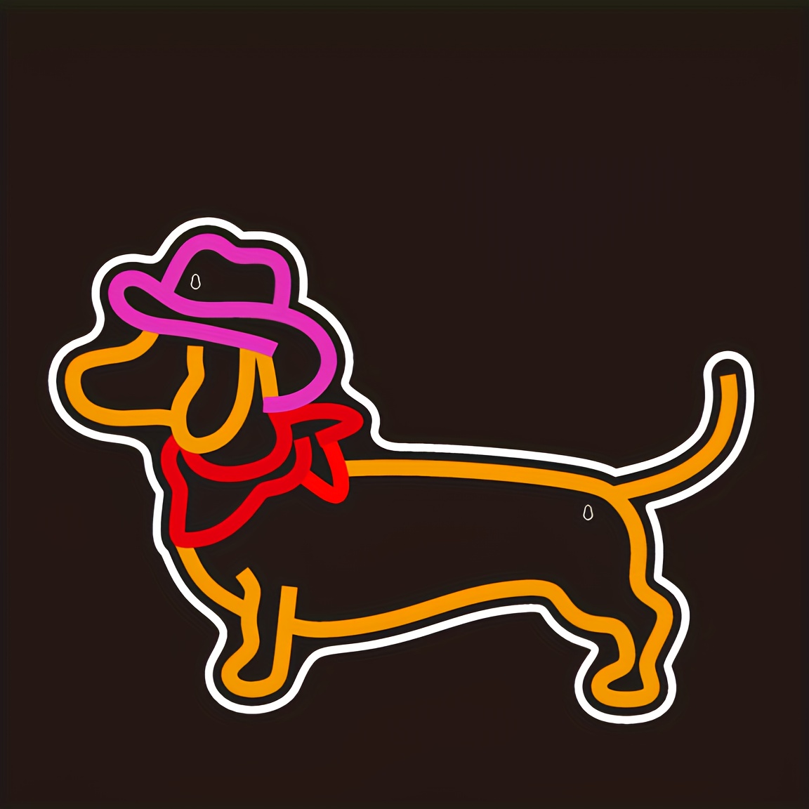Dachshund Neon Sign Dog Neon Signs Wall Decoration Cute - Temu Denmark