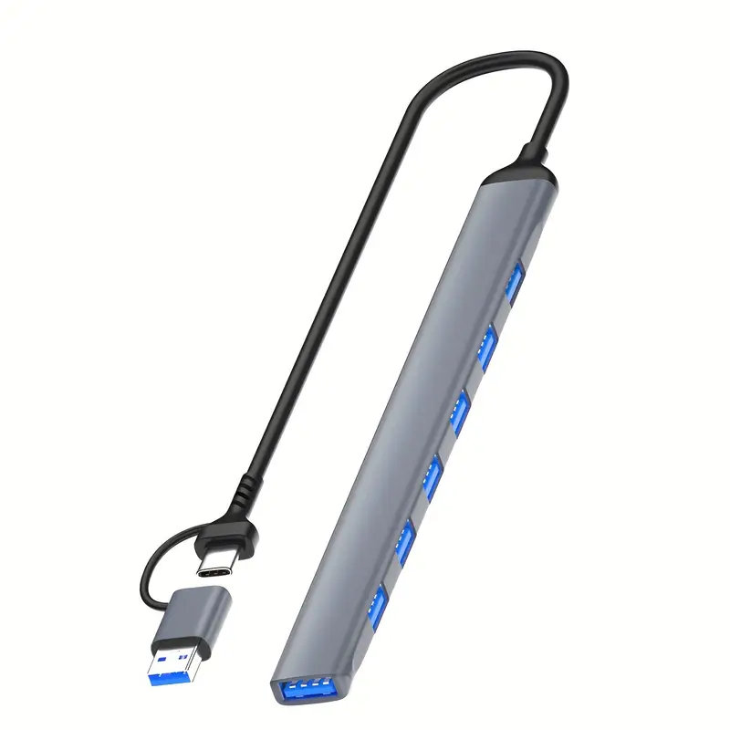 Usb30 Double Head One Drag Seven Docking Station High Speed Hub Hub 7