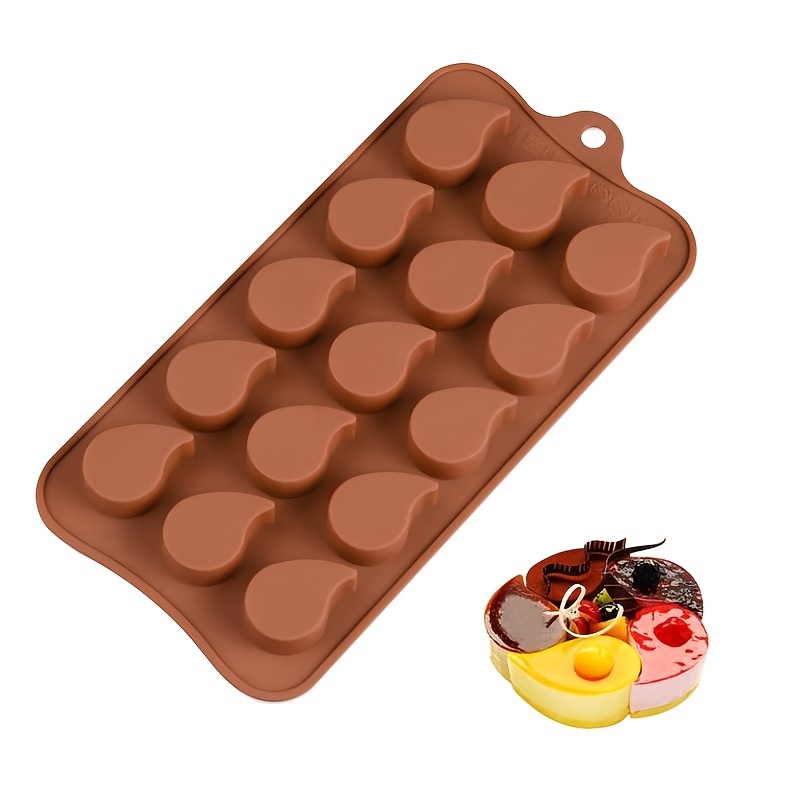 1pc Silicone Mold Reusable Resin Clay Molds Mousse Cake Soap Candy ...