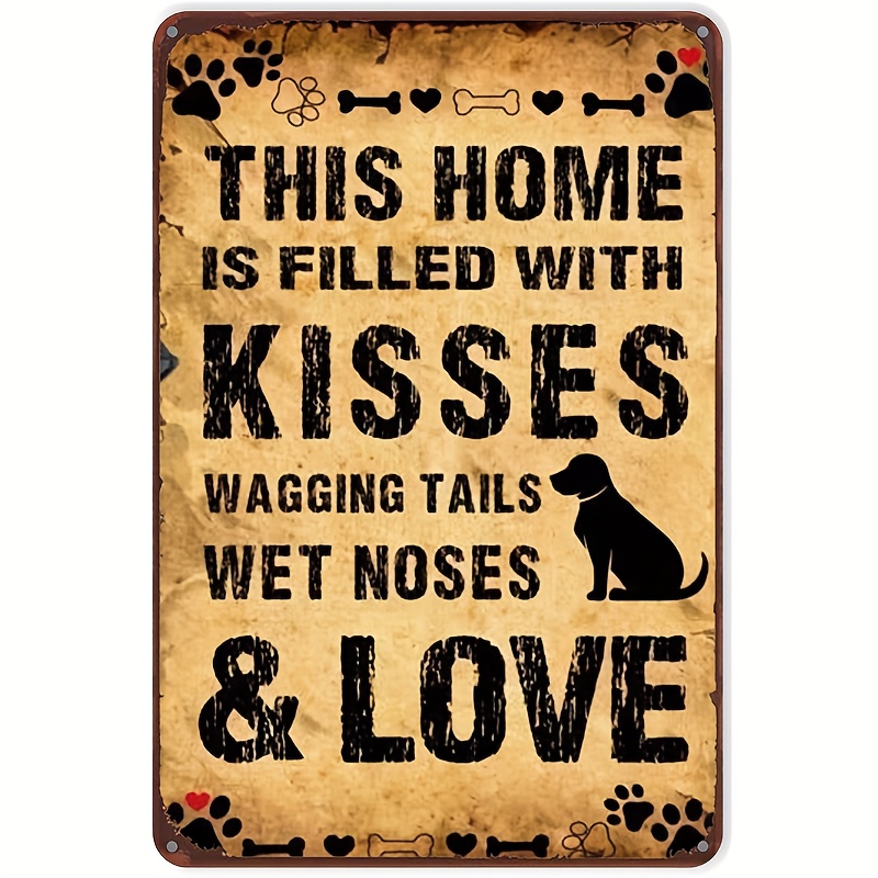 Retro Metal Tin Sign Decoration Humorous Text Tin Sign Wall - Temu ...