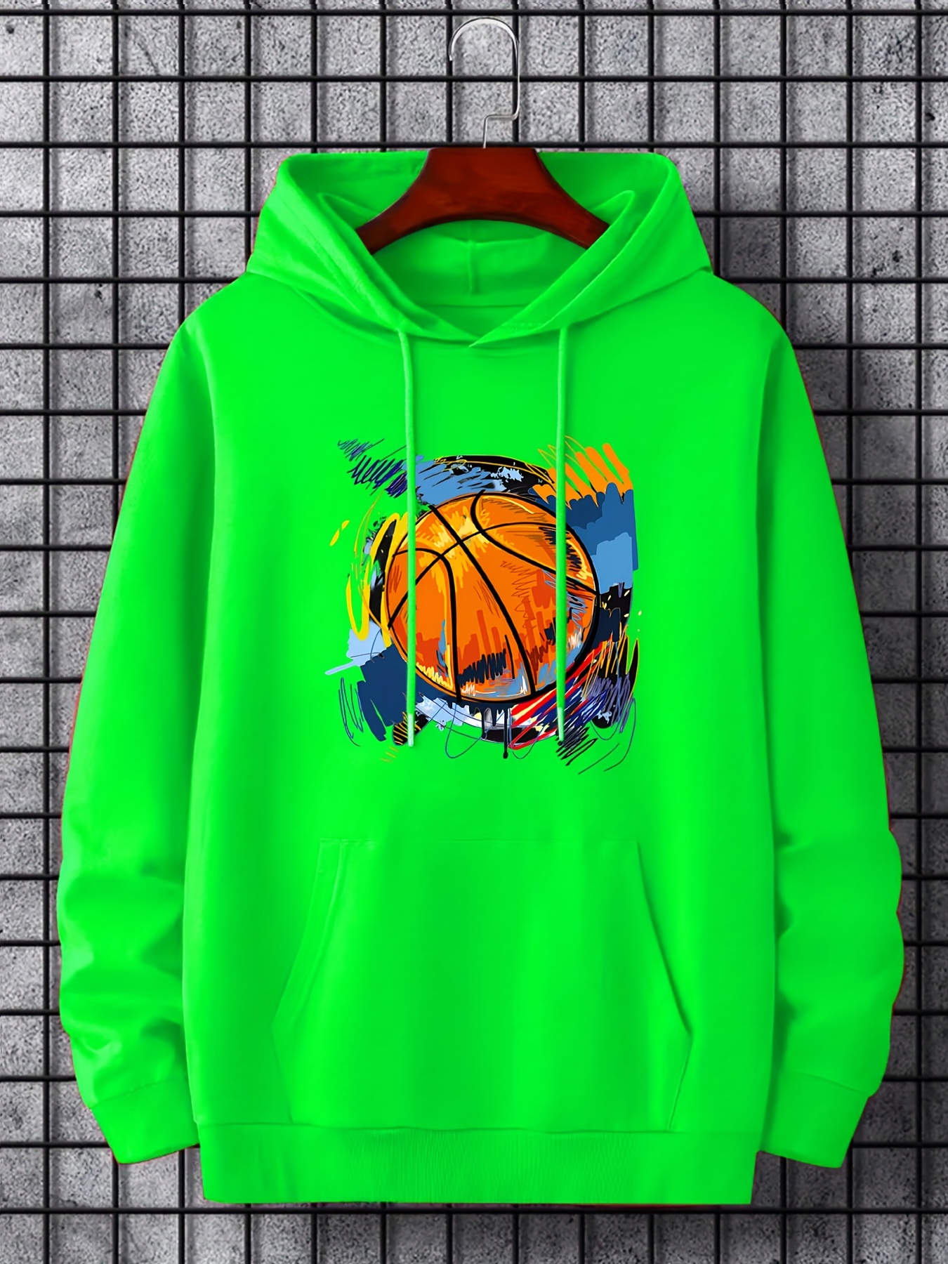 Print Hoodie Basketball Cool Hoodies Men Men s Casual - Temu Canada