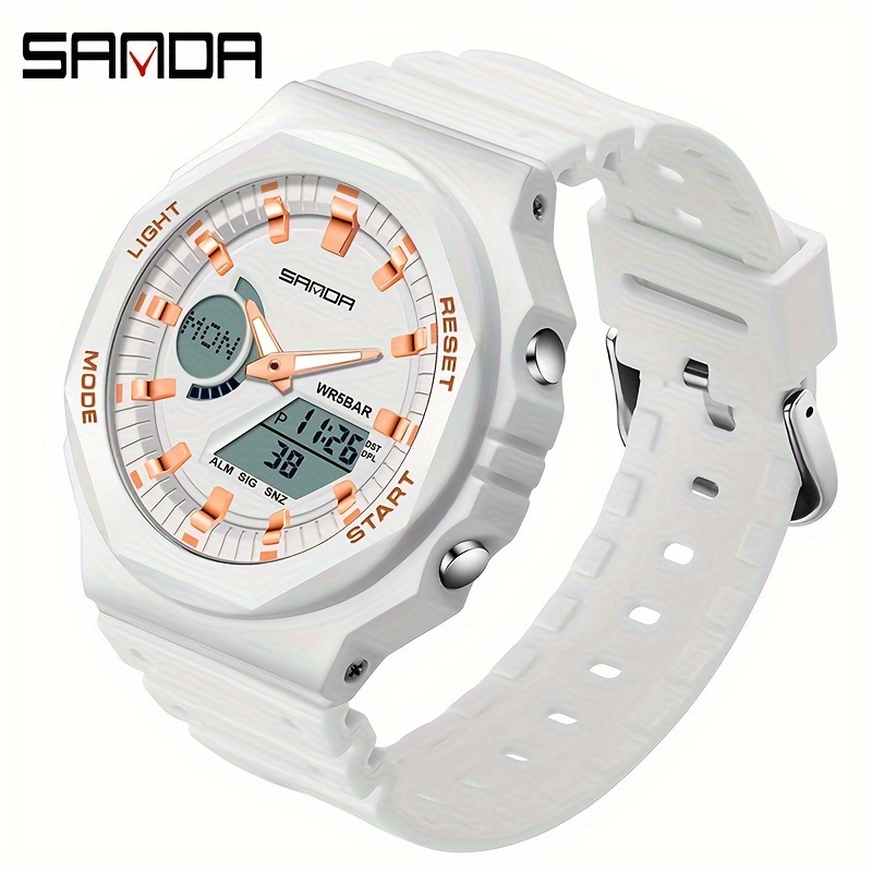 Sports Electronic Watch Casual Dual display Wr Digital - Temu United ...