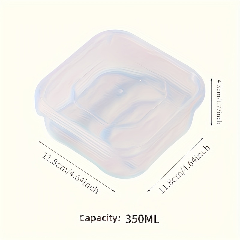 Stackable Refrigerator Storage Box Lid Transparent Container - Temu Canada