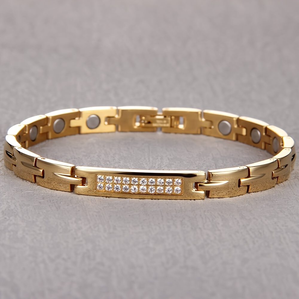 1pc Titanium Steel Bracelets 3500 Magnets Jewelry Tool For Fit - Health ...