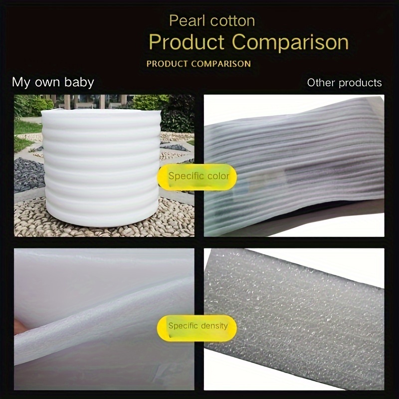 Shockproof Epe Pearl Cotton Coiled Material Packaging Foam - Temu ...
