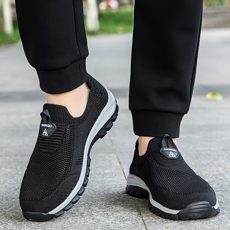 Men's Slip-on Sneakers - Athletic Shoes - Lightweight And Breathable ...
