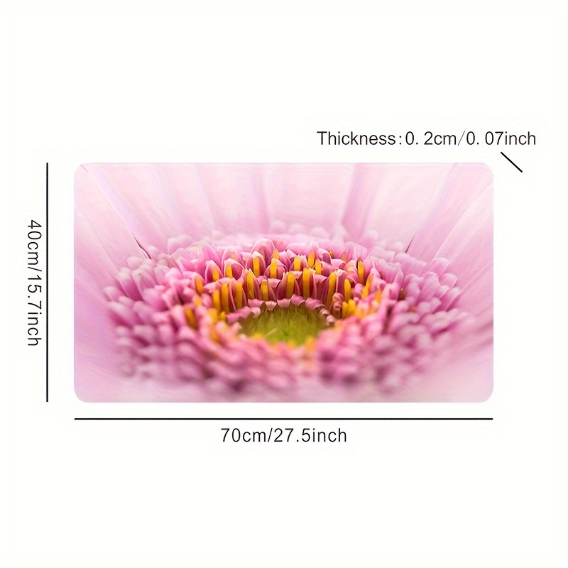 Flower Game Sliding Mouse Pads Oversized Mouse Pads Sewing - Temu Canada