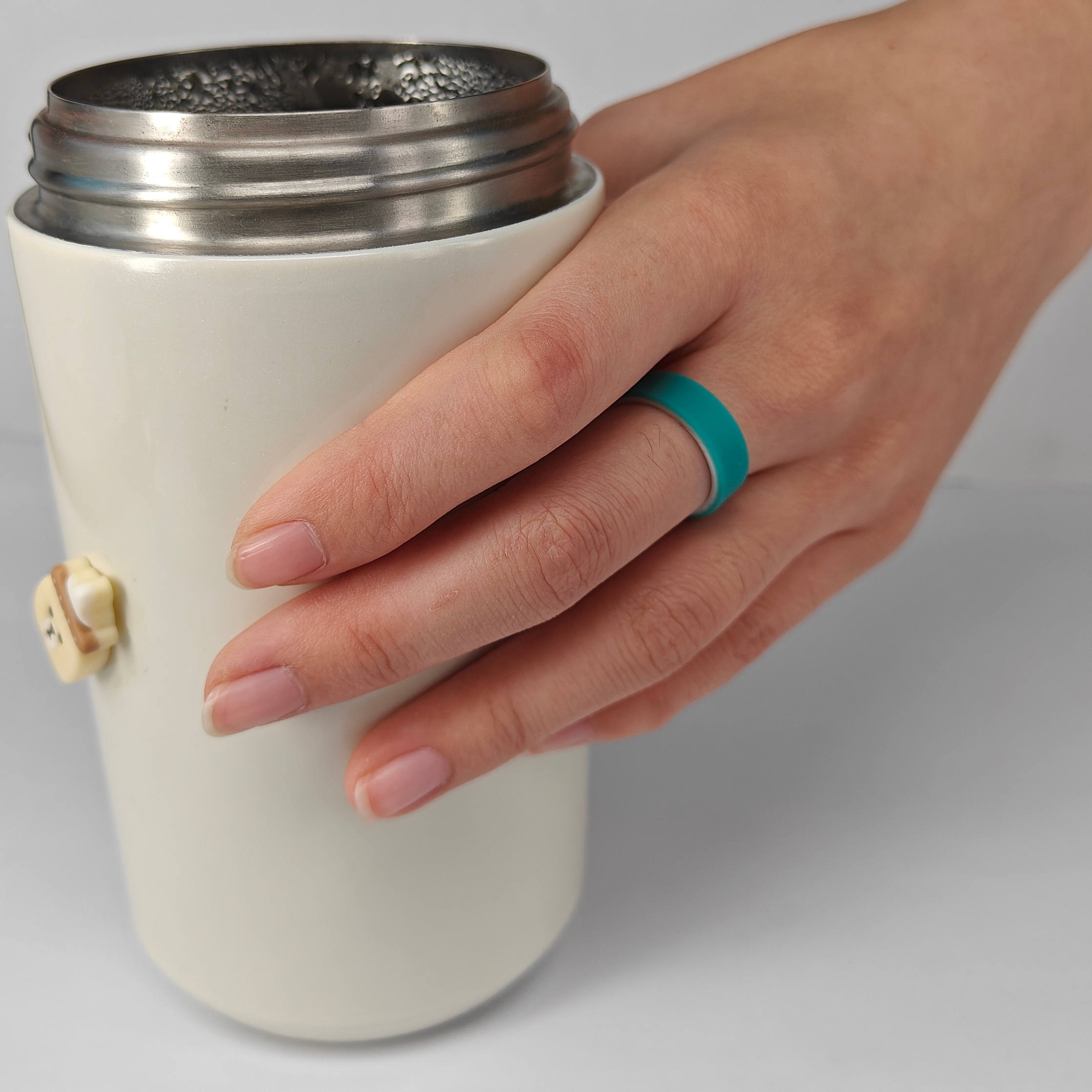 Women's Solid Color Silicone Sports Ring Durable Waterproof - Temu ...