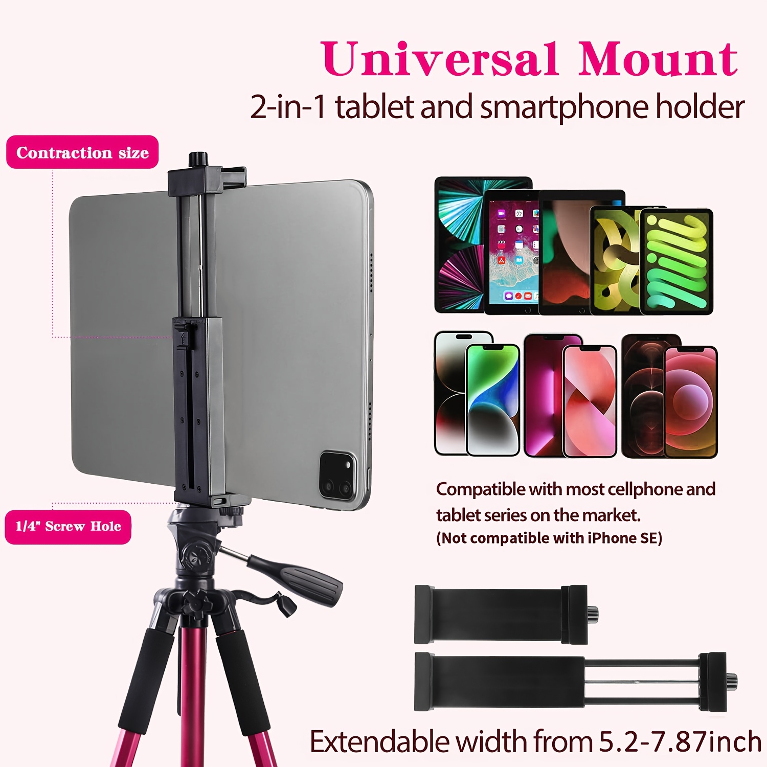 Video Tripods Monopods + Stand Holder Tripod - Temu United
