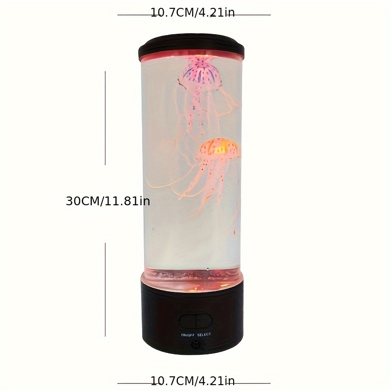 Led Jellyfish Lamp Bedside Night Light Color Changing - Temu Portugal