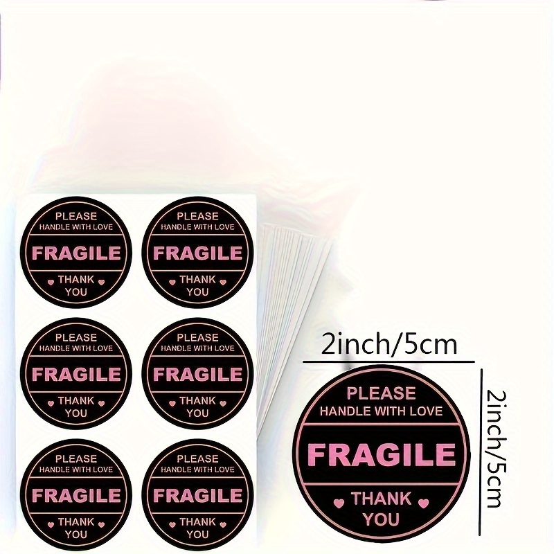 Black Smashable Handle Love Label Sticker Shipping - Temu Portugal