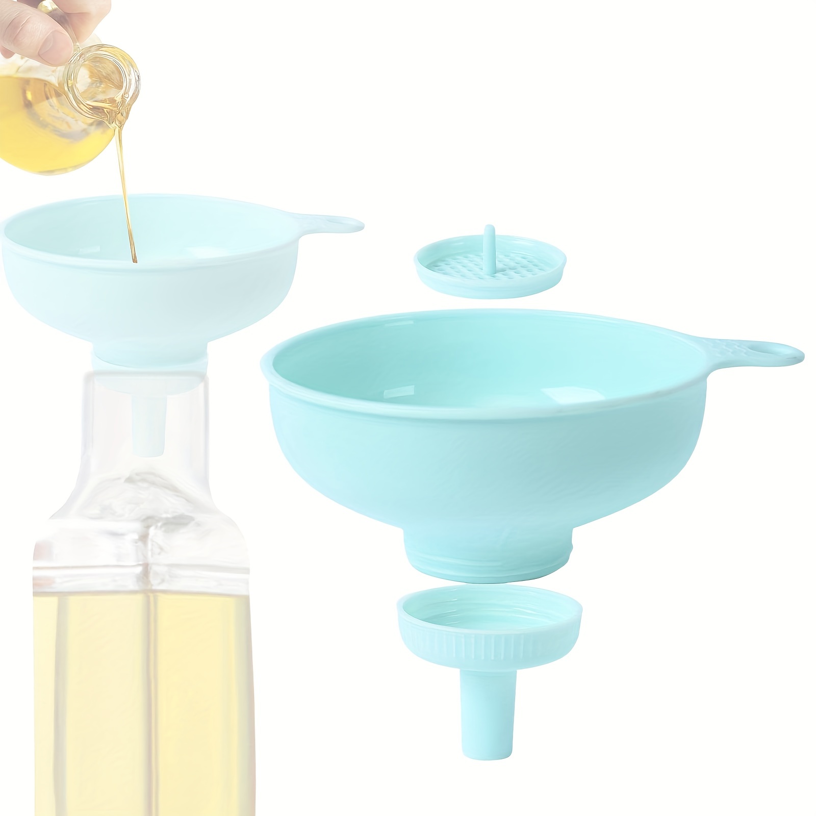 Funnel Plastic Wide Mouth Funnels Detachable 4 Different - Temu New Zealand