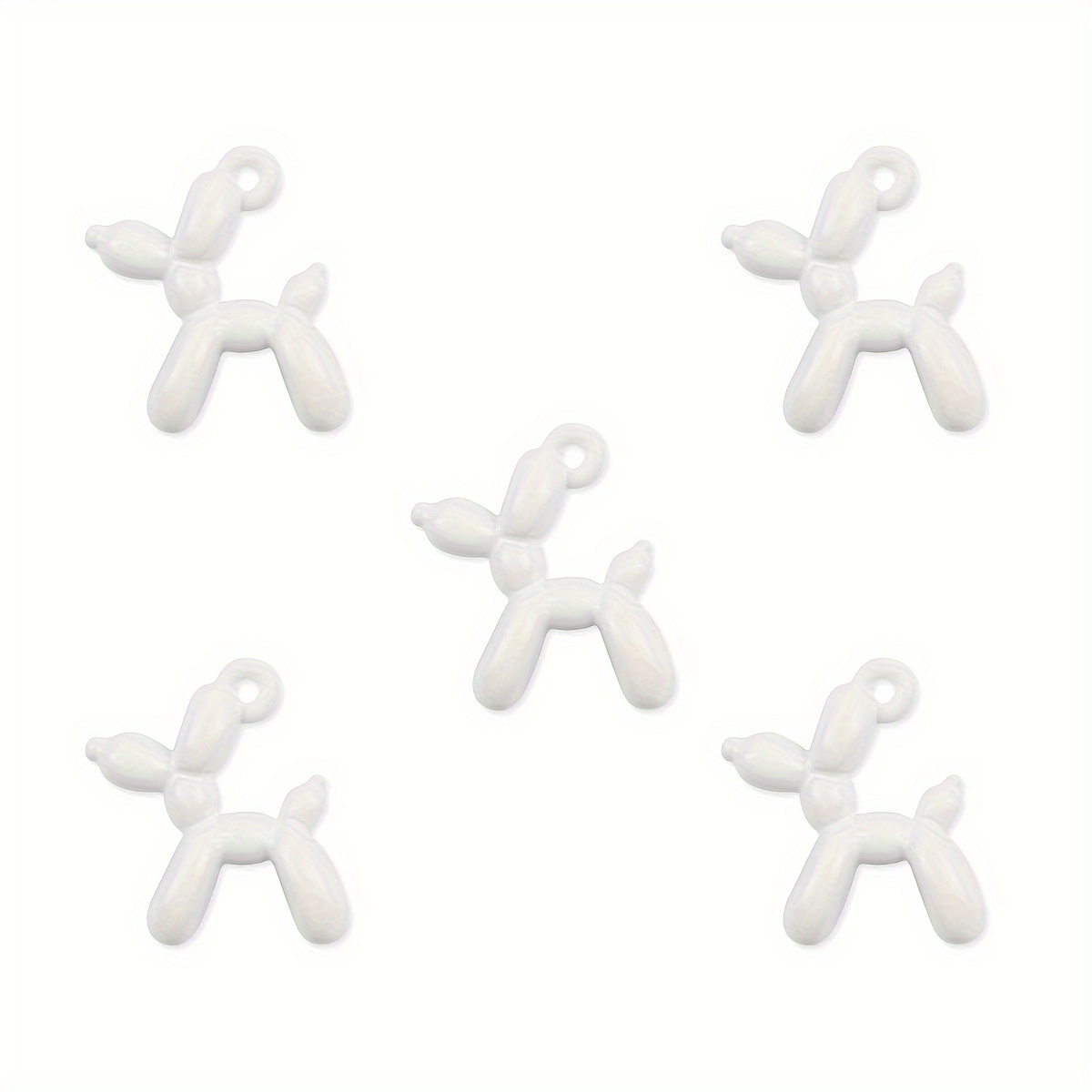 5 stk 17*19mm Farverig Ballon Hunde Maling Zink Legering - Temu Denmark