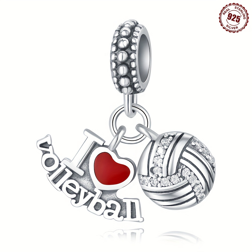 Sterling Silver Joy Starfish Shell Conch Love Volleyball - Temu United ...
