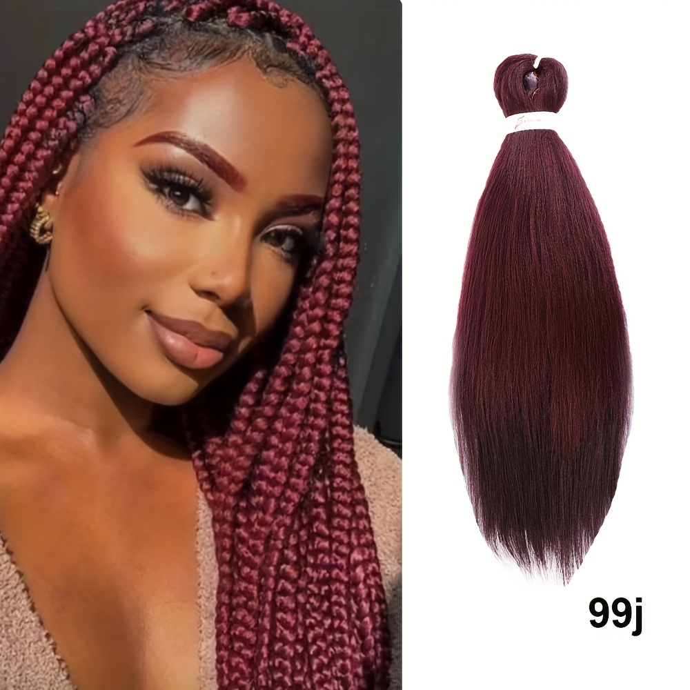 Pre Stretched Ez Braiding Hair Long Braiding Hair Extensions - Temu ...