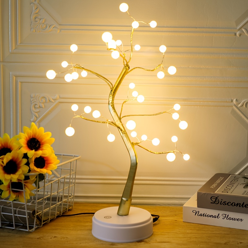 Usb+battery Pack Dual purpose Touch Switch Golden Pearl - Temu Australia