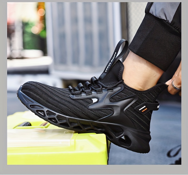 Steel Toe Safety Shoes Puncture Proof Work Shoes Industrial And ...