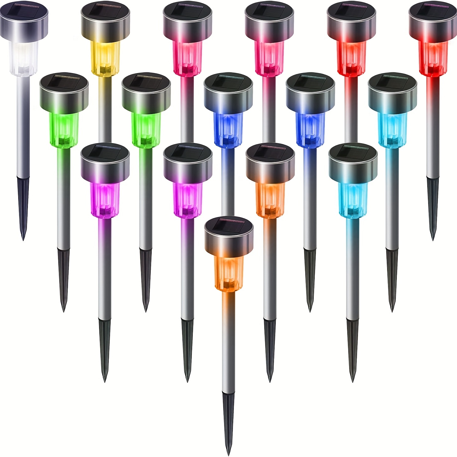 420led Solar Garden Lights Solar Firework Lights 8mode - Temu