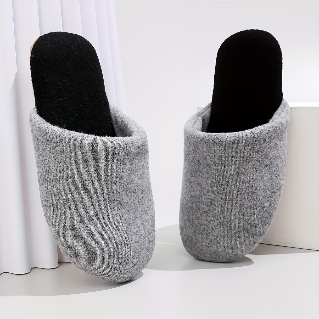 Minimalist Plush Home Slippers Lightweight Soft Sole Slip - Temu United ...