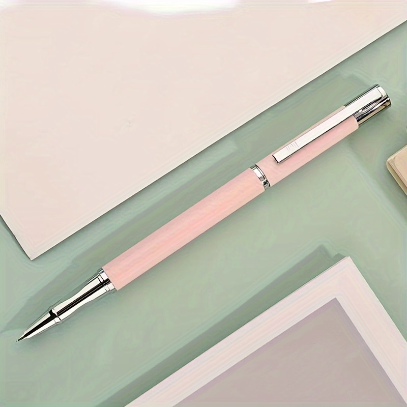 Minimalist Macaron Metal Pen Adult Writing Pen Boys Girls - Temu United ...