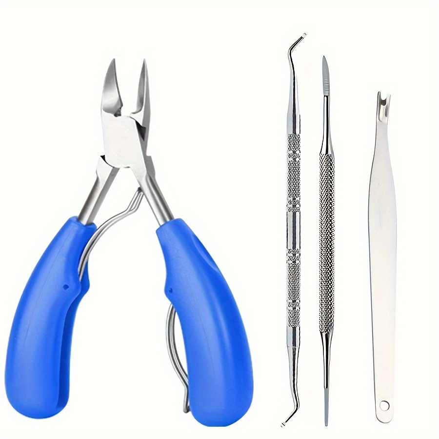 Stainless Steel Toenail Clippers Kit Toenail Clippers Sharp - Temu New ...