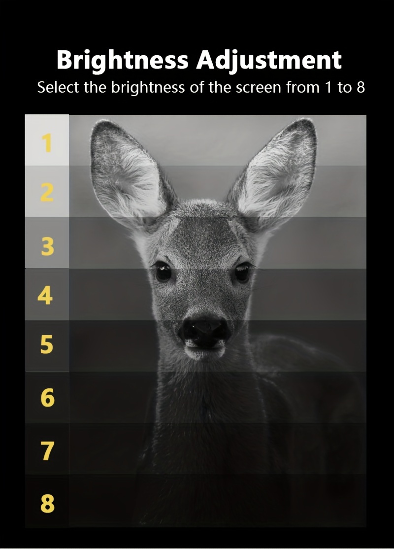 8x Digital Zoom Ir Night Vision Monoculars Hd Night - Temu