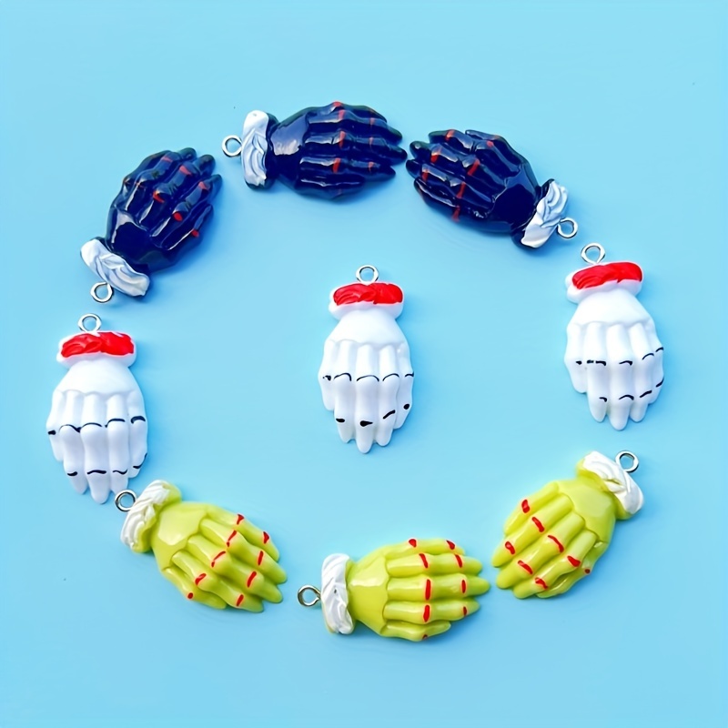 Random Colors Halloween Skeleton Hand Bone Creative Shaped - Temu ...