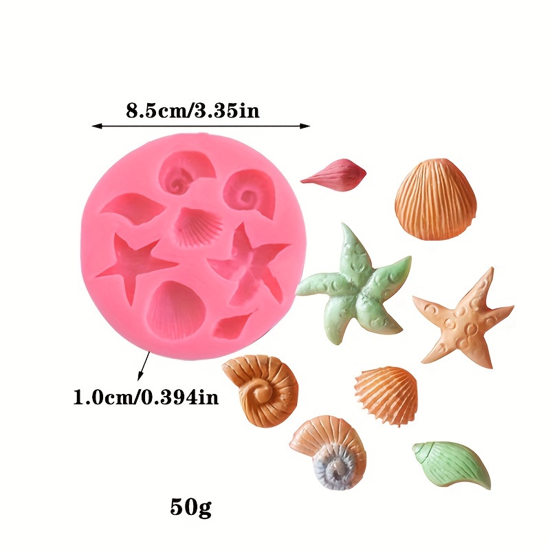 Ocean Series Starfish Sea Fish Conch Sea Shell Shape - Temu United Kingdom