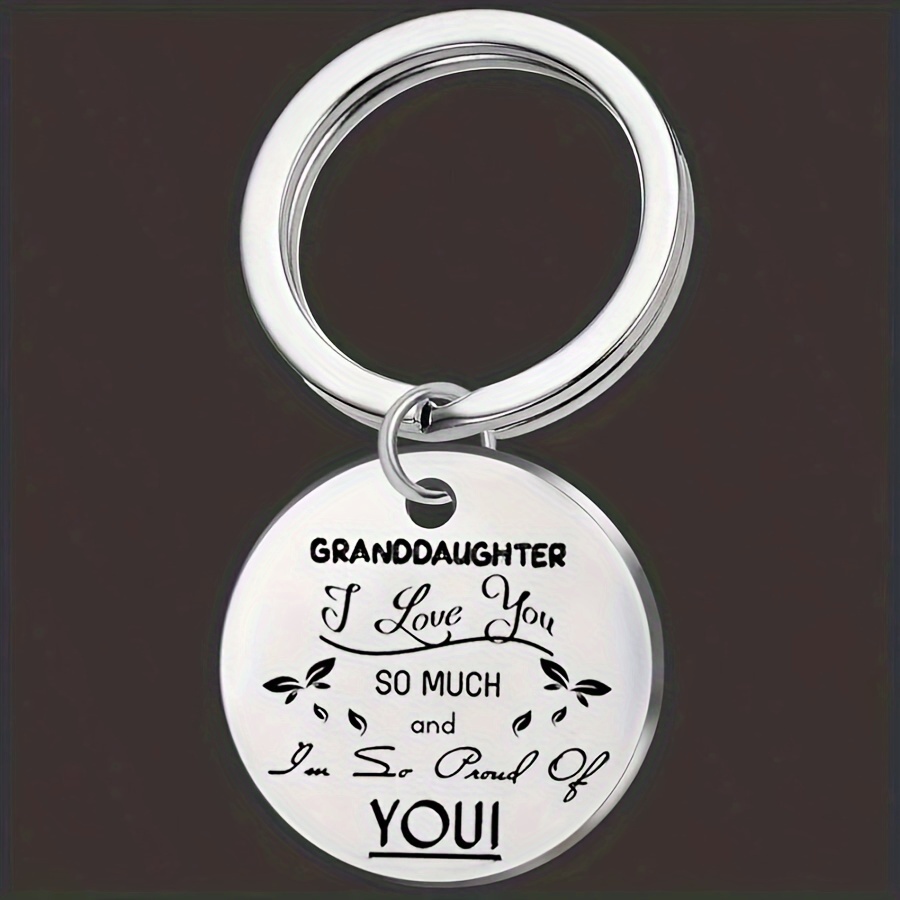 Women Daily Uses Stainless Steel Keychain Key Ring Gift - Temu Portugal