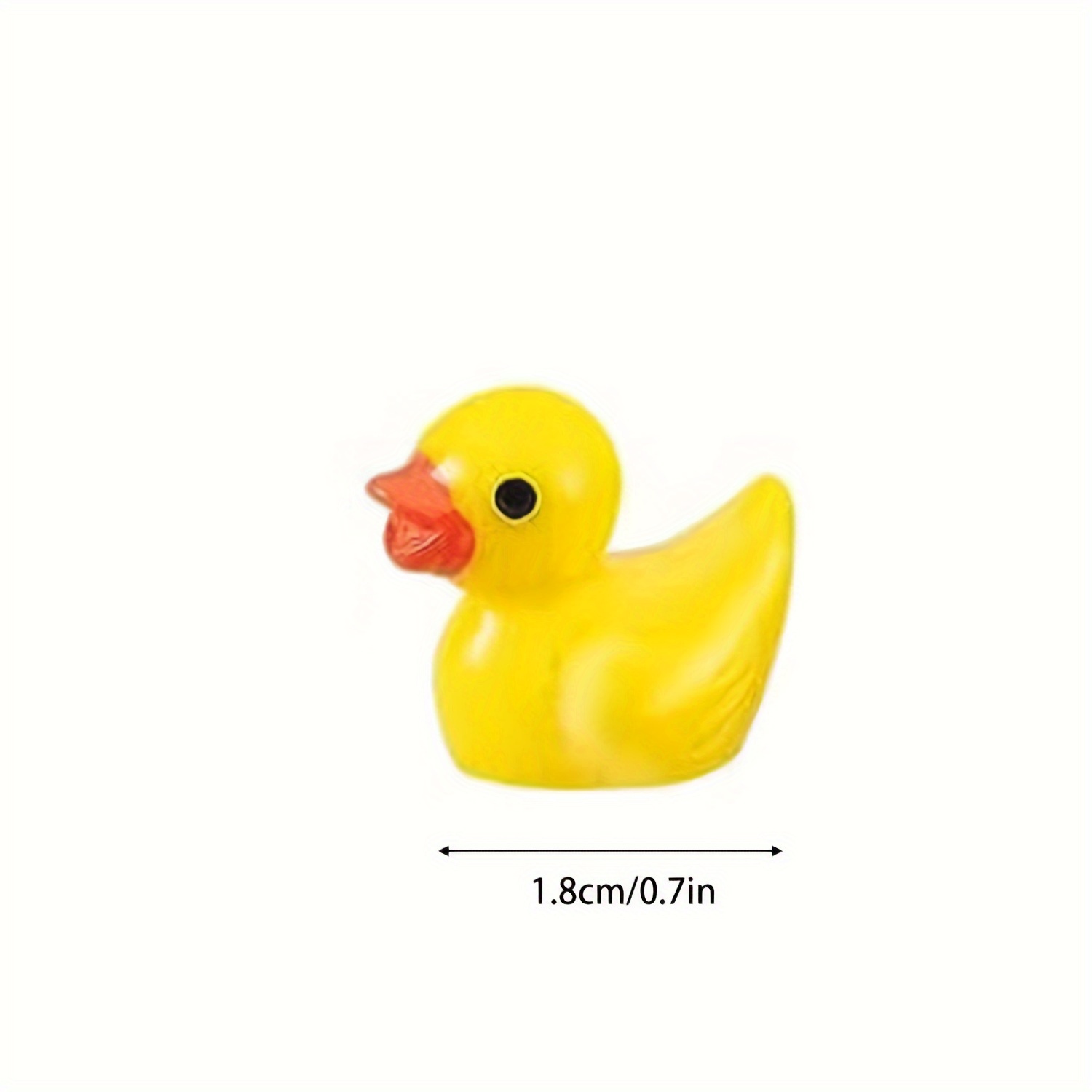 Mini Resin Ducks Yellow Tiny Ducks School Project - Temu