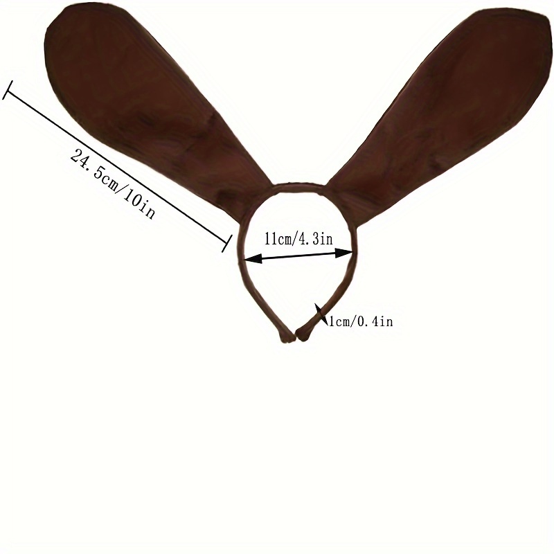 Animal Dog Long Ears Headband Puppy Costume Accessory - Temu Canada