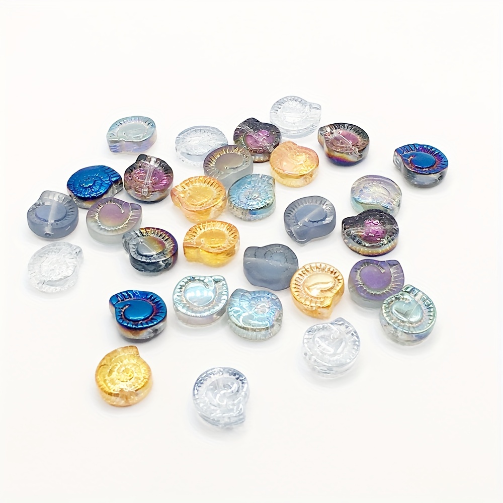 snail frosted bright face medium hole mixed color - Temu Canada